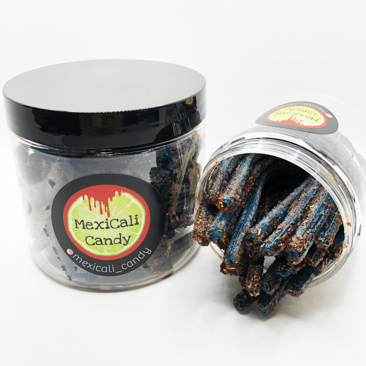 Blue Raz Sour Straws – MexiCali Candy